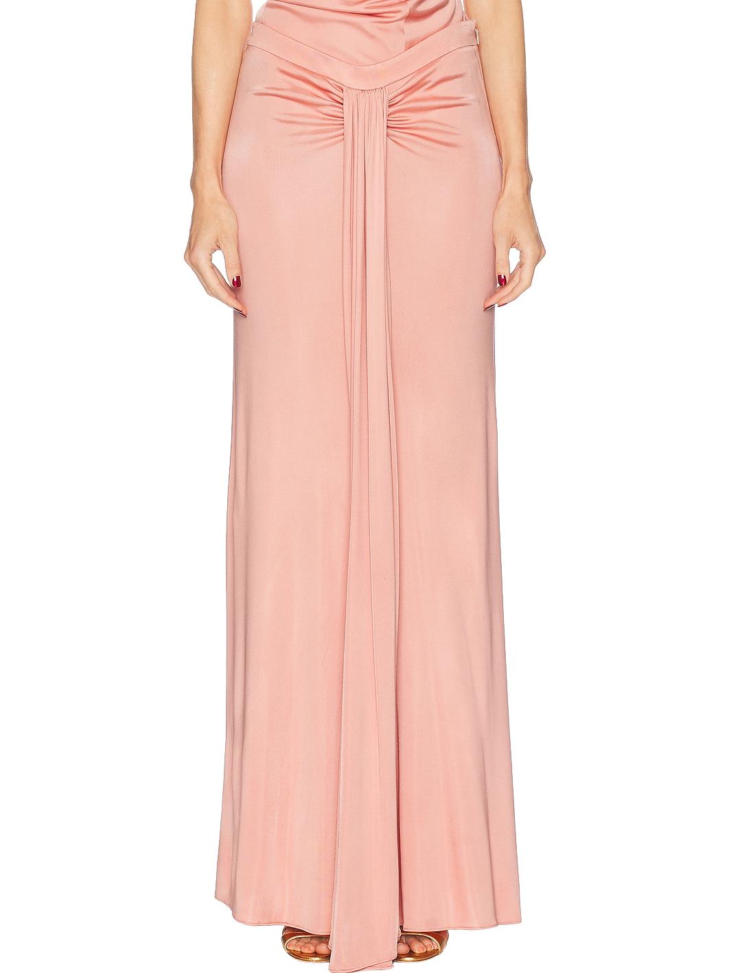 TOM FORD TOM FORD Textured Lustrous Long Skirt